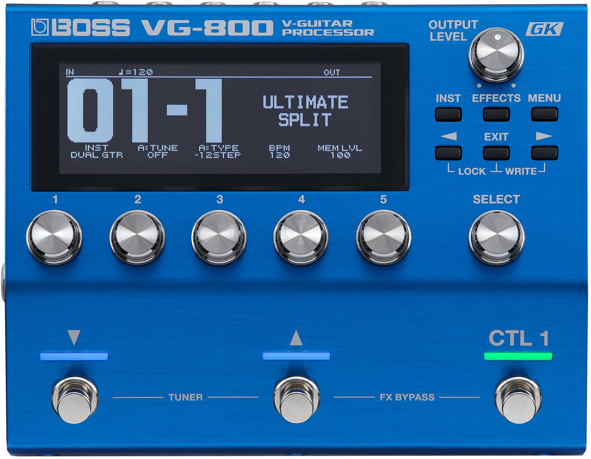 Roland VG-800 Guitar Processor with Serial GK Interface – Roland Store ...