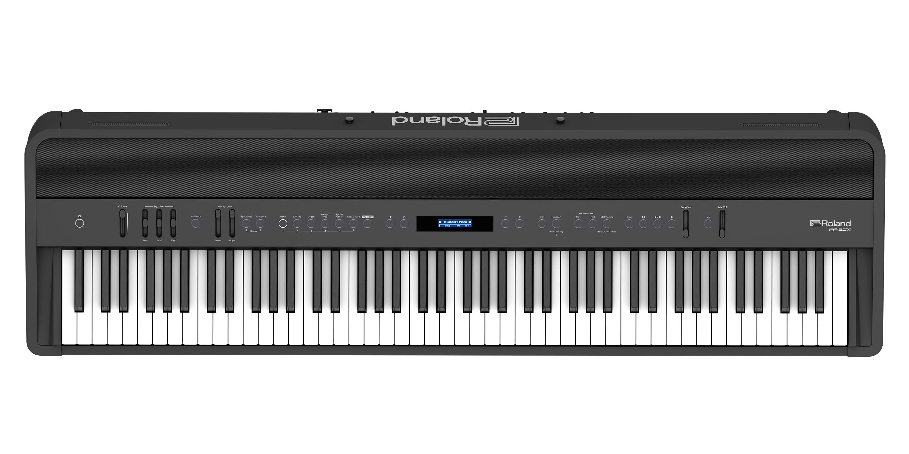 Roland FP-90X-BK Compact Digital Piano (Black) – Roland Store London